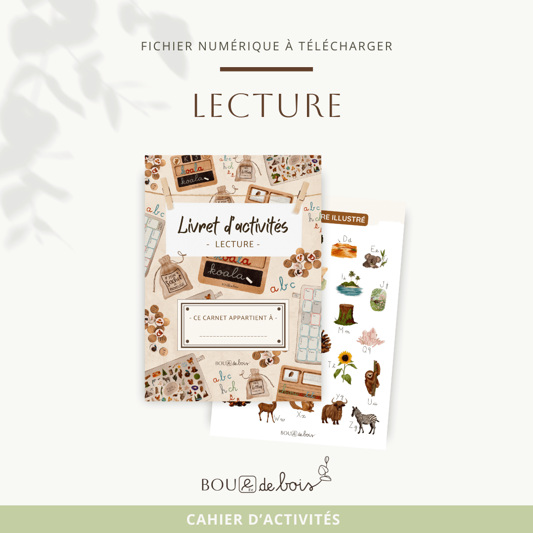 Le cahier d'activités "Lecture" - Boue de bois